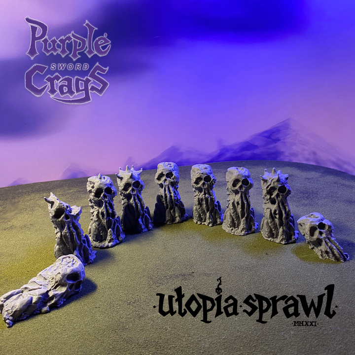 3D Printable Ancient Monoliths - Full Package by Utopia Sprawl